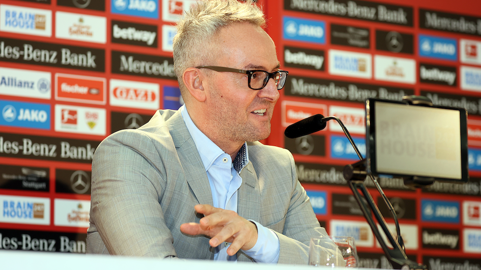 VfB Stuttgart | Pressekonferenz Alexander Wehrle