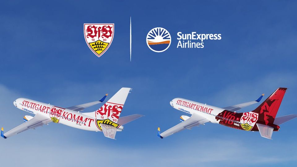 VfB Stuttgart | VfB-Flugzeug SunExpress