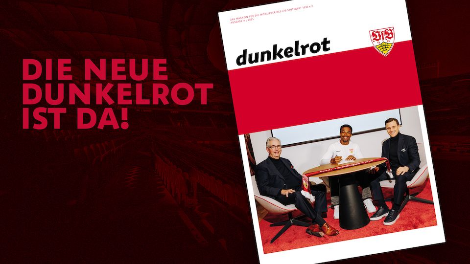 VfB Stuttgart | Die neue Dunkelrot 4_2025 des VfB