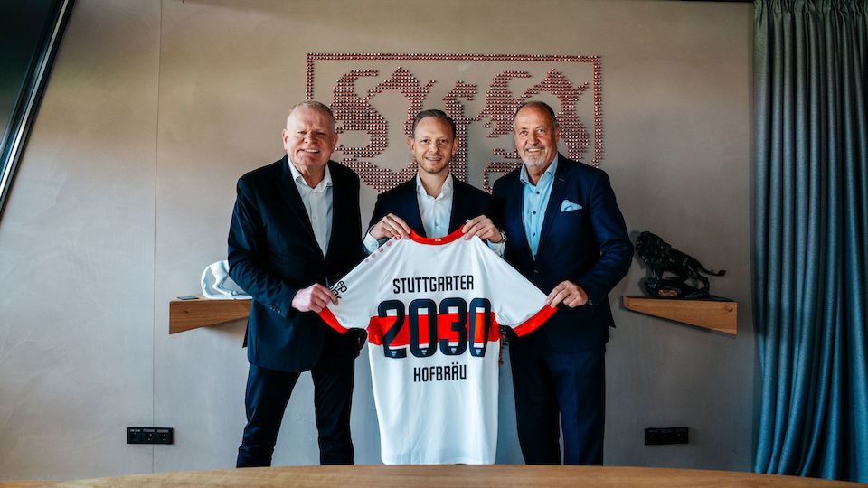 VfB Stuttgart | VfB Stuttgart und Stuttgarter Hofbräu Langfristige Partnerschaft