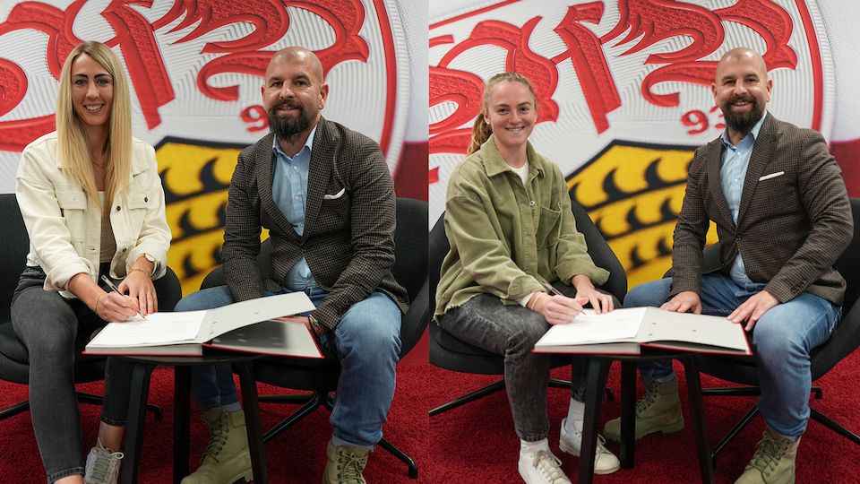 VfB Stuttgart | Anna Fliege und Gillian Castor verlängern