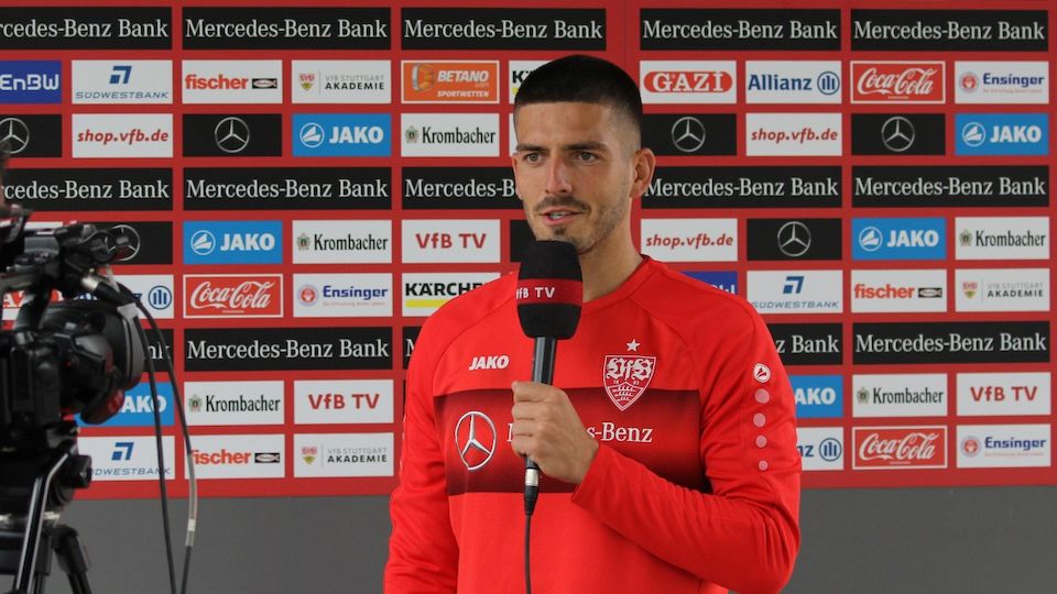 VfB Stuttgart | Fabian Bredlow vor dem Spiel in Wiesbaden