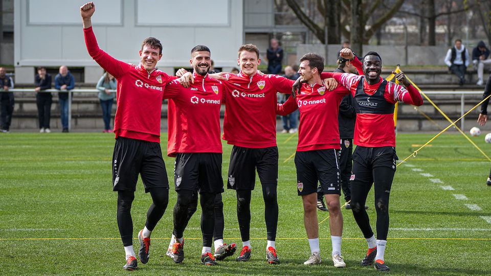 VfB Stuttgart | Fabian Bredlow zum teaminternen Fußballtennis-Cup