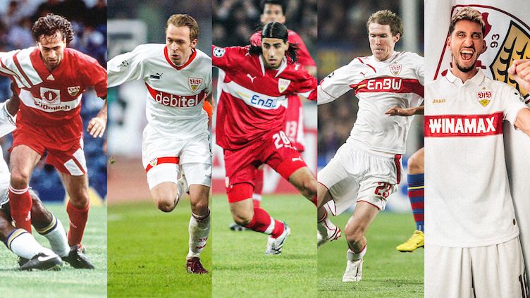VfB Stuttgart | Trikots des VfB Stuttgart in der Champions League