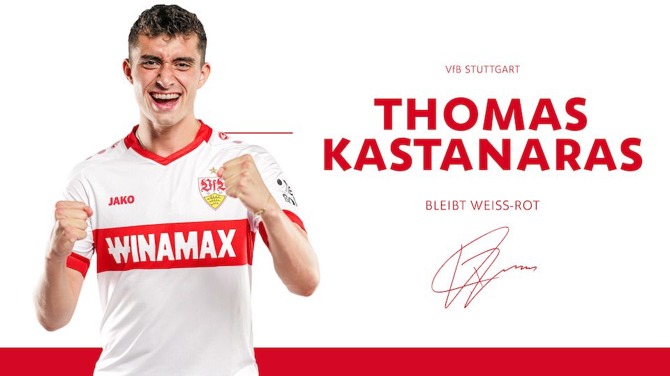 VfB Stuttgart | Thomas Kastanaras verlängert VfB Stuttgart | Thomas Kastanaras verlängert