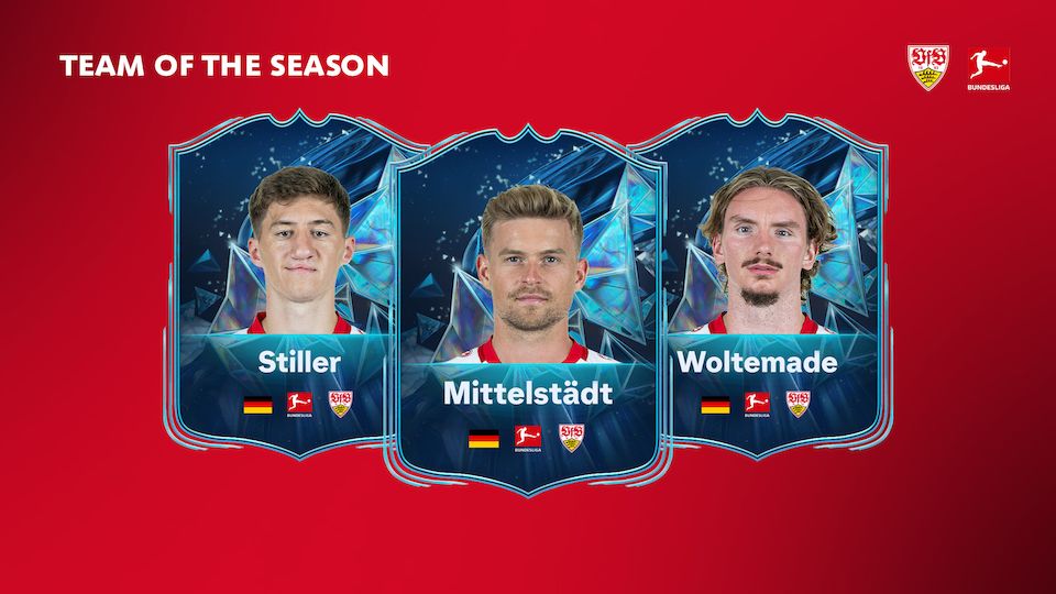 VfB Stuttgart | Team of the season: Jetzt für Trio des VfB abstimmen