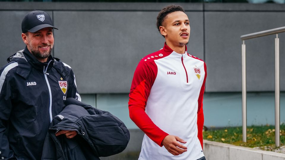 VfB Stuttgart | Luca Jaquez vor VfL Wolfsburg