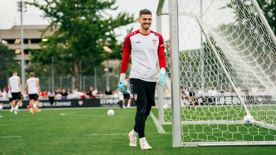 VfB Stuttgart | Fabian Bredlow freut sich auf Saisoneröffnung